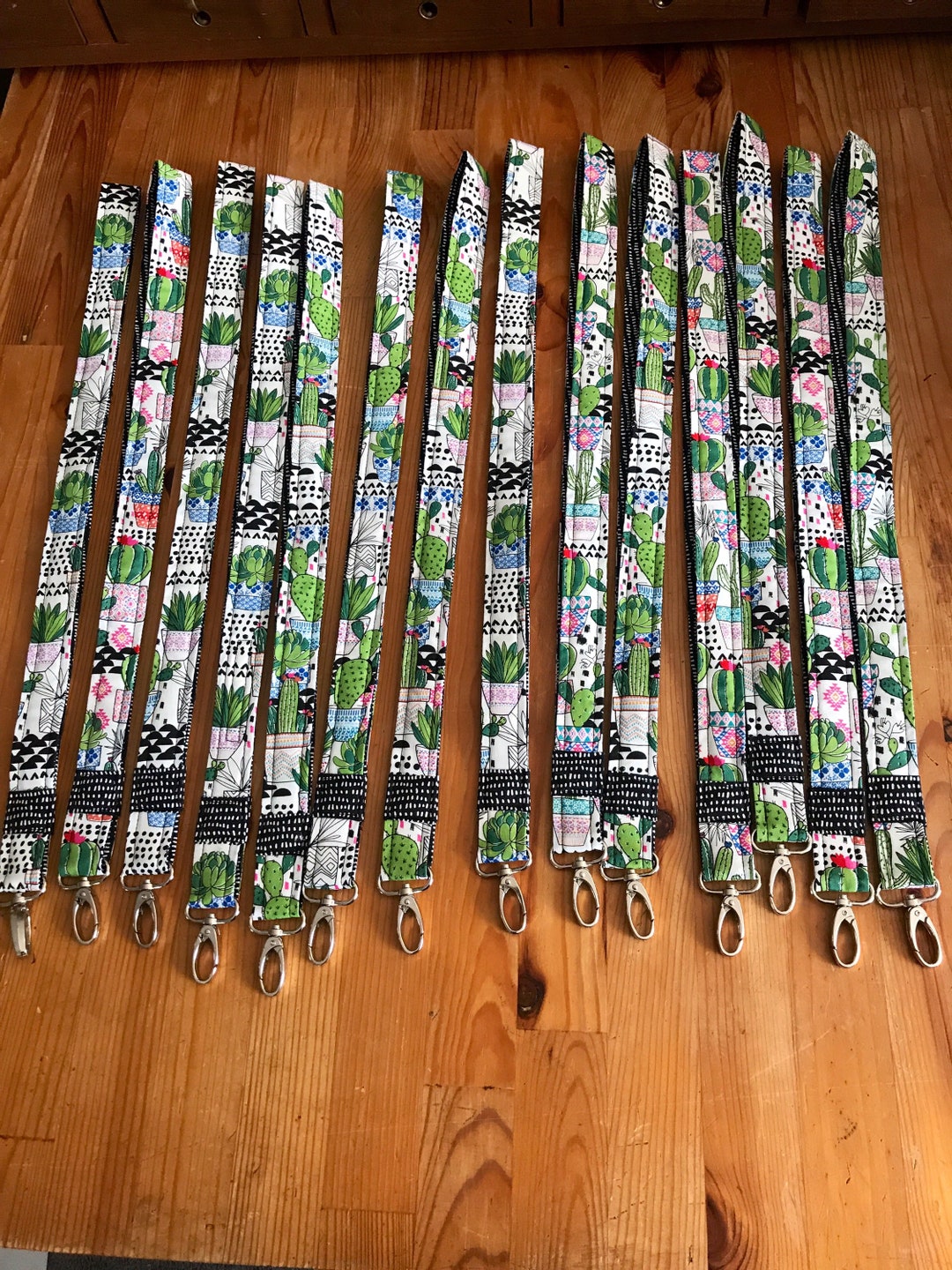 Cactus Lanyard, Teacher Lanyard, Southwest Lanyard, Teacher Gift - Etsy