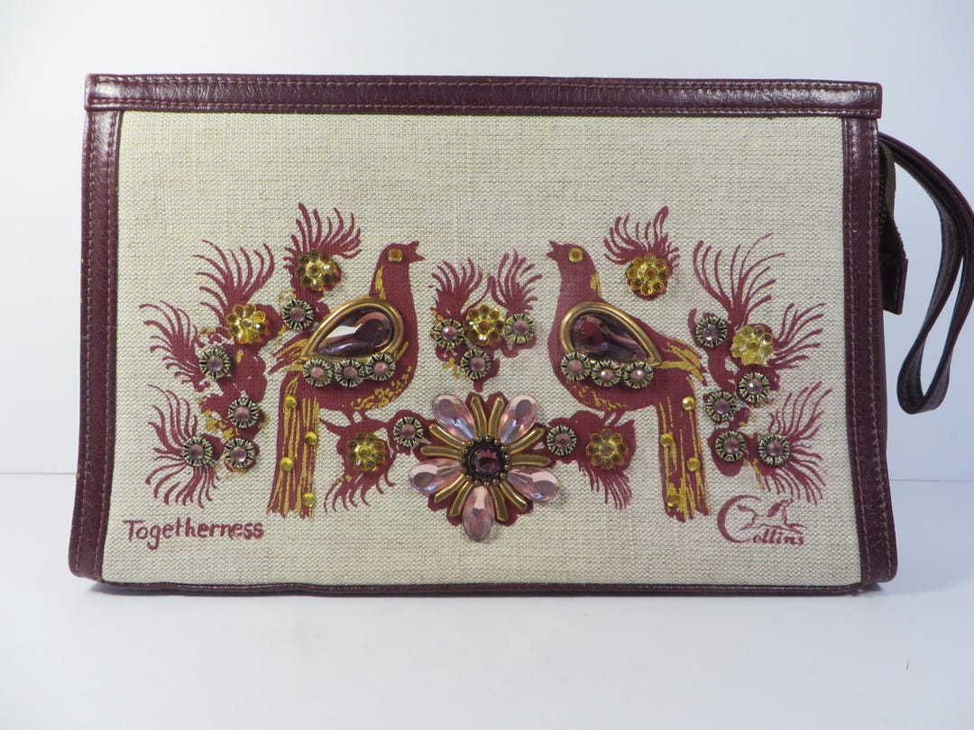 Vintage Enid Collins "togetherness" Clutch Handbag - Etsy