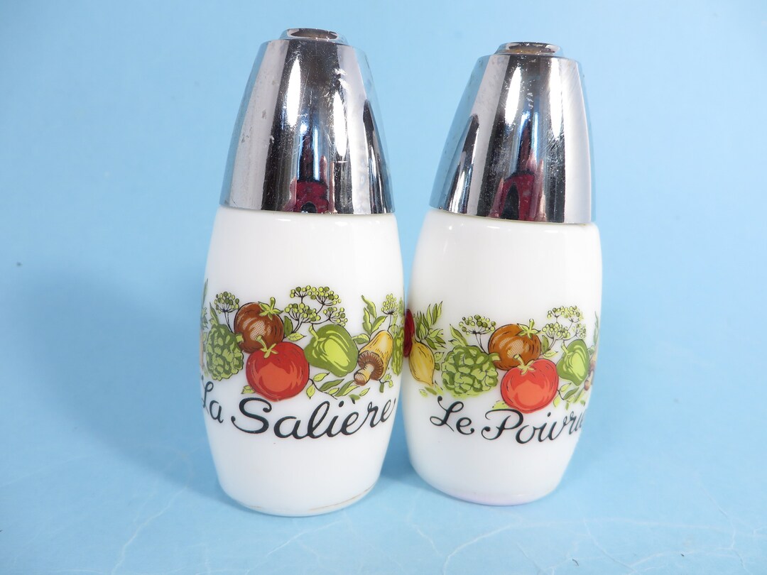 Vintage Spice O' Life Salt and Pepper Shakers - Gemco Spice O' Life ...