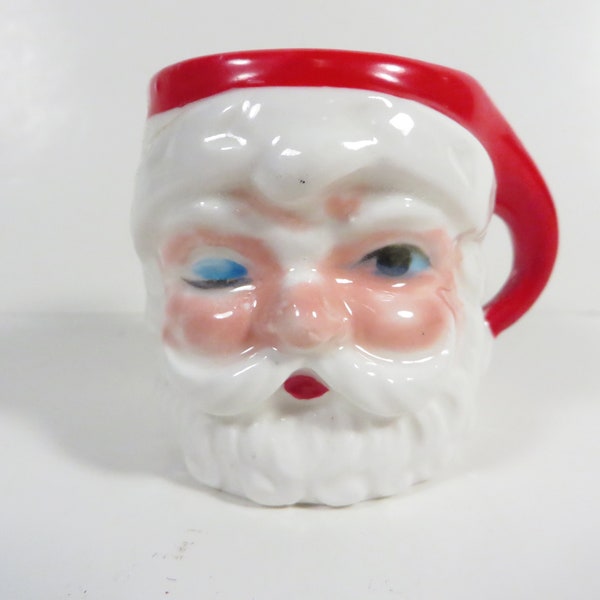 Vintage Santa Mugs - Etsy