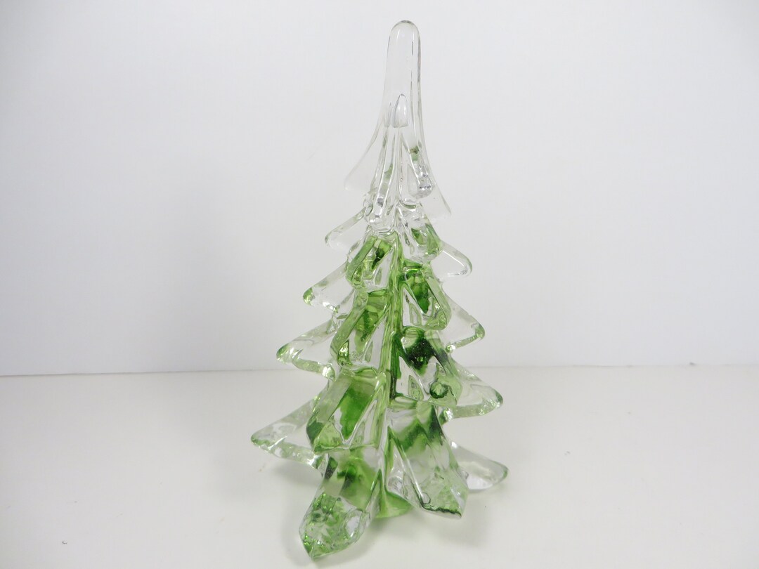 Vintage Glass Christmas Tree - Small Vintage Glass Christmas Tree - Etsy