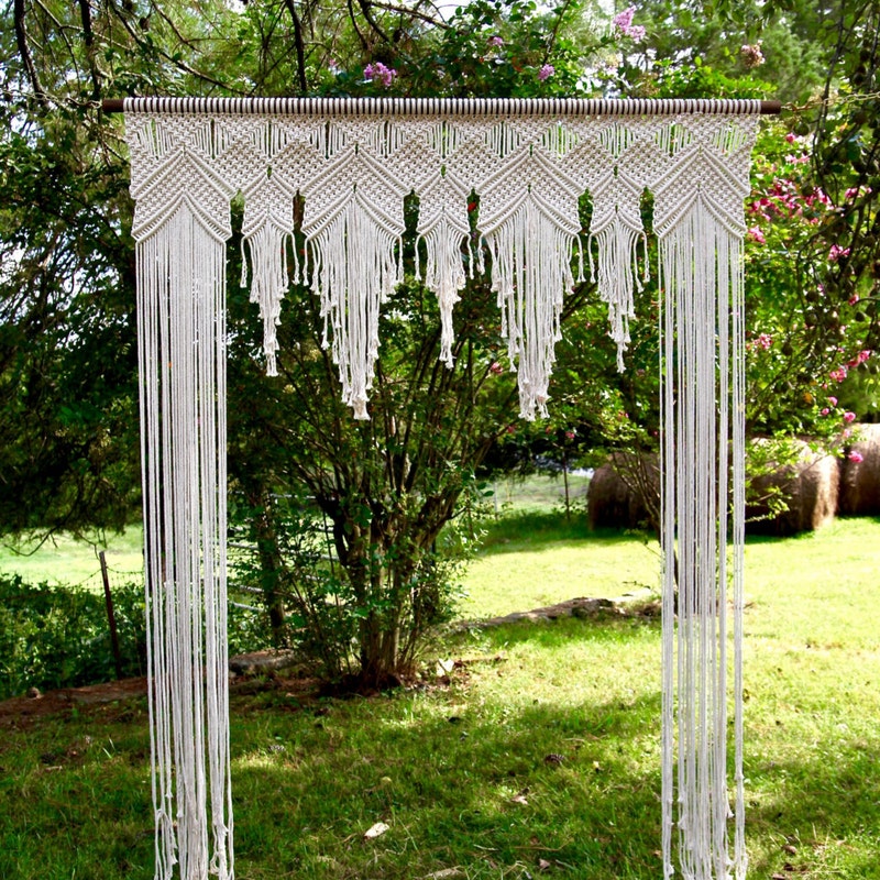 Macrame Backdrop - Etsy