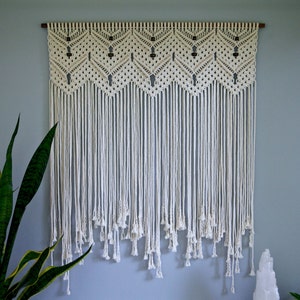 Macrame PATTERN Written PDF Digital File Instant Download Tapestry Wall ...