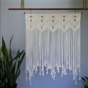 Macrame PATTERN Written PDF Digital File Instant Download Tapestry Wall ...
