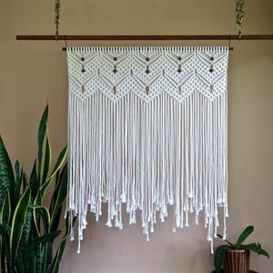 Macrame PATTERN Written PDF Digital File Instant Download Tapestry Wall ...