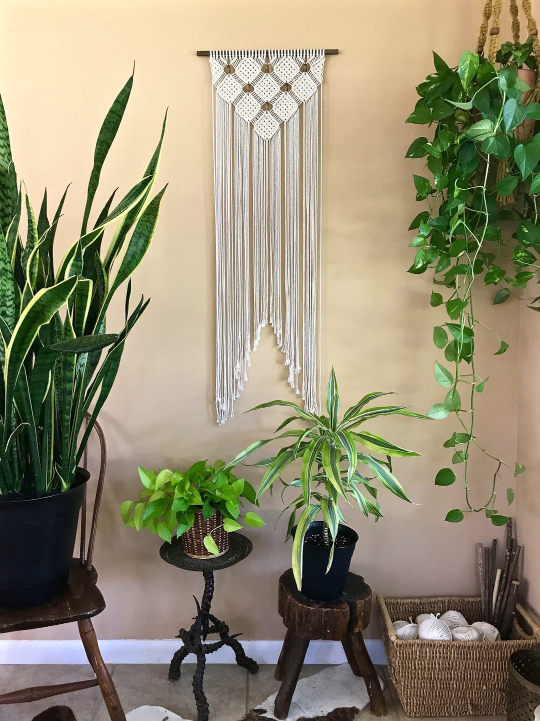 Macrame PATTERN - Written PDF Digital File - Instant Download ...