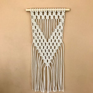 Macrame PATTERN Written PDF Digital File Instant Download Tapestry Wall ...