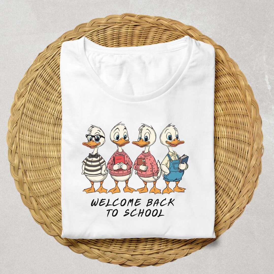 Duck Family Back to School Clipart, Teacher PNG (commercial Use - Etsy ...