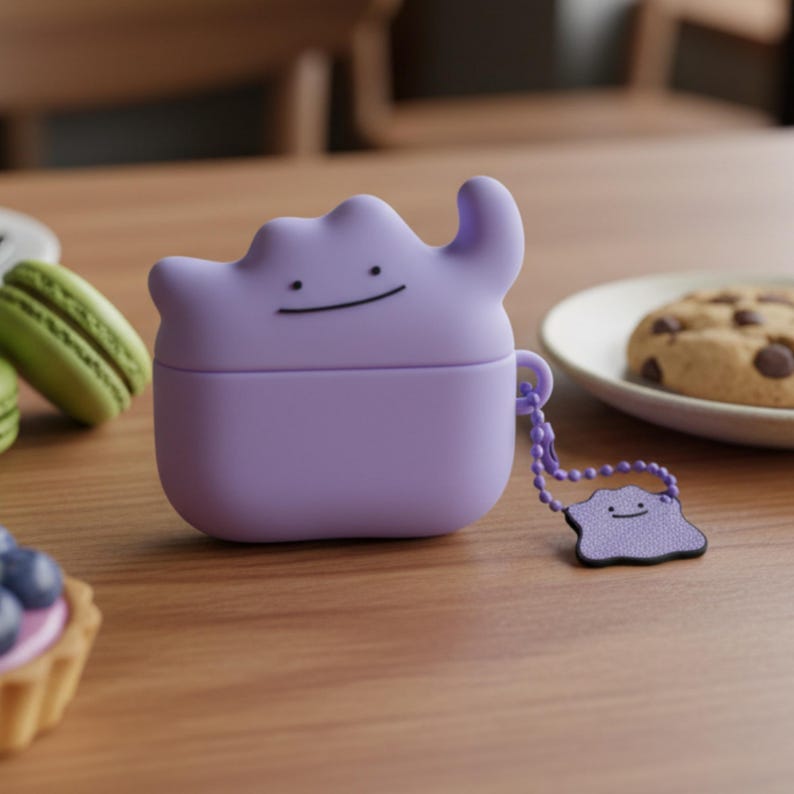 Ditto Airpods Case - Fits All Models- Pokopia Fan Merch - Etsy