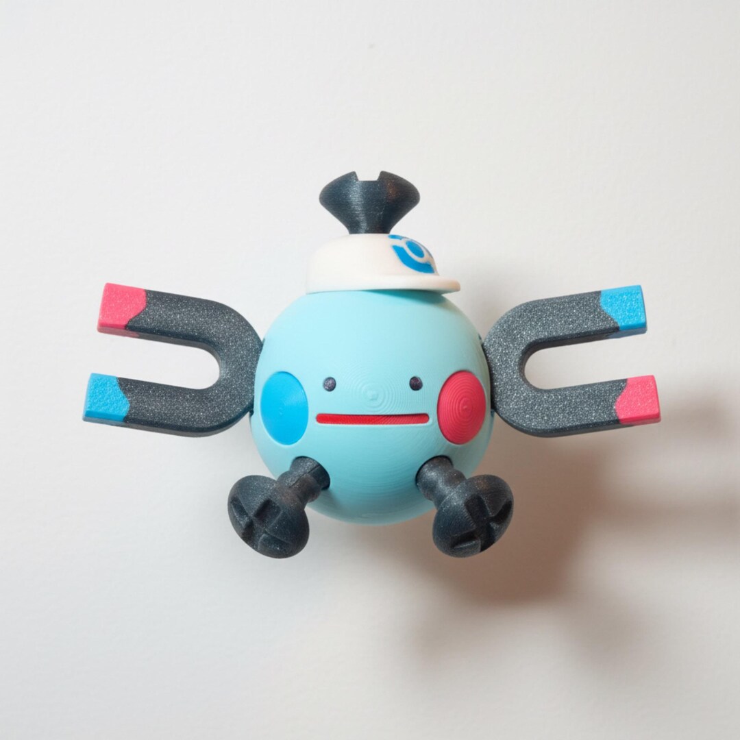 Magnemite & Ditto Wall Hook - Pokemon Inspired 3D Printed Key Holder ...