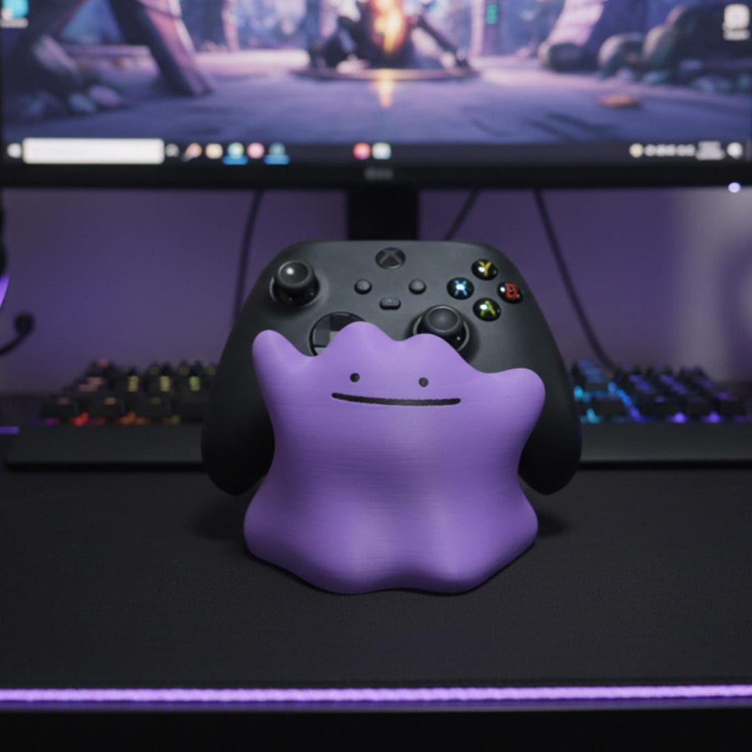 Pokopia inspirierter Ditto Controller Ständer - 12,5 cm Universal ...