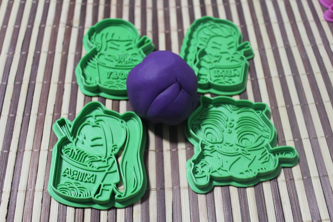 Anime Style Cookie Cutter Set – Demon Hunters – 3D Cookie Cutters for ...