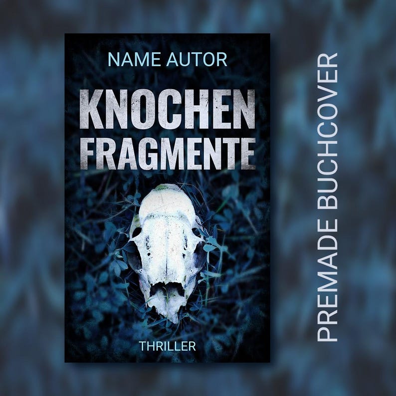 Premade Book Cover Thriller - Etsy