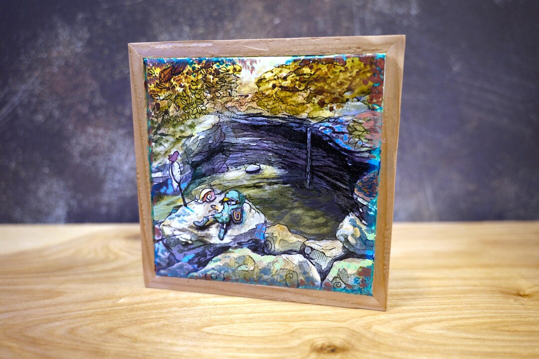 Adventurer's Rest | Hand Painted Video Game Painting - Inspired by the ...