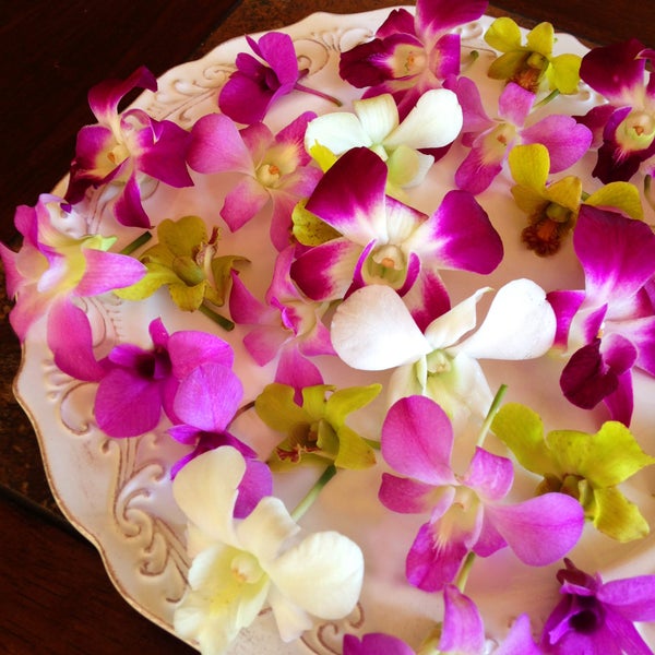 Orchid Cake Topper - Etsy