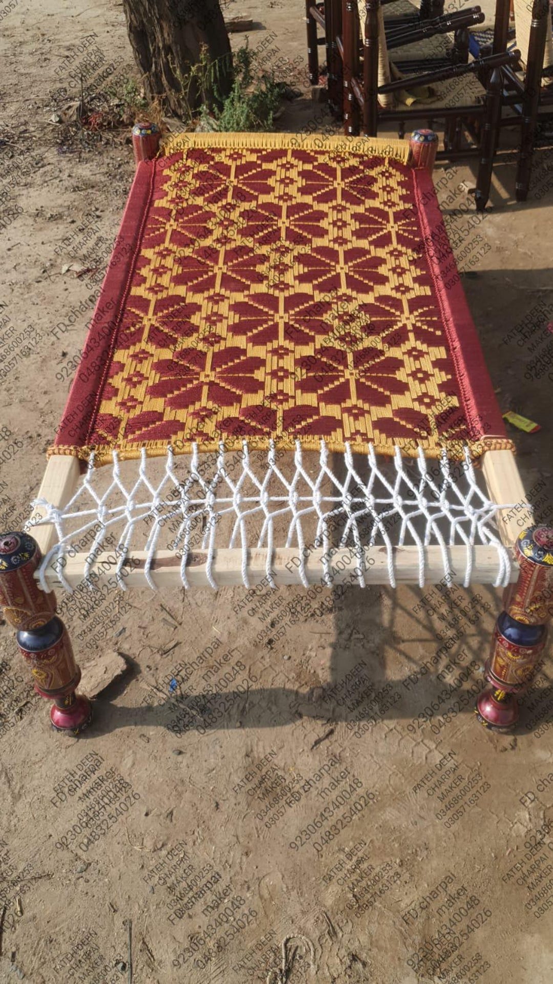 Charpai Khatt Handmade Pakistani Original - Etsy