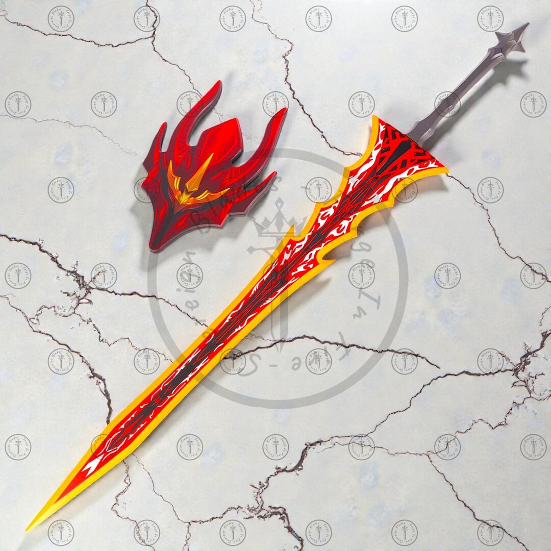 Igris Sword Replica – Solo Leveling Arise Cosplay, Display Mount - Etsy