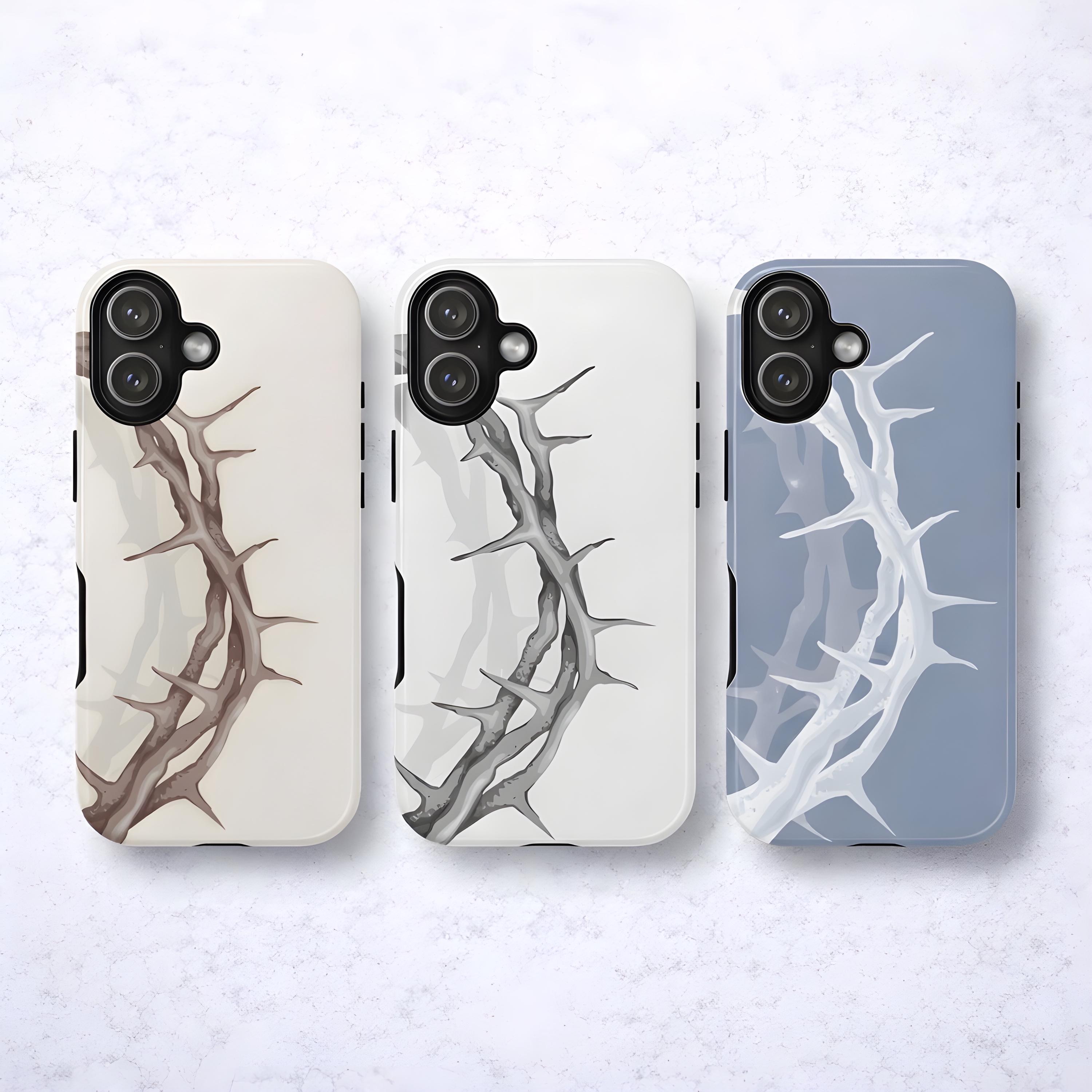 Jesus Crown Phone Case Crown of Thorns Cover for iPhone 17pro, 16, 15 ...