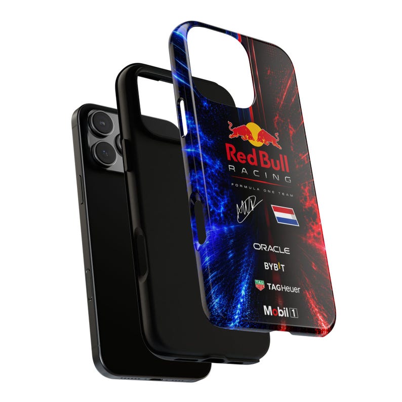 Red Bull Racing Phone Case Formula 1 Cover for iPhone 17 Pro, 16, 15 ...