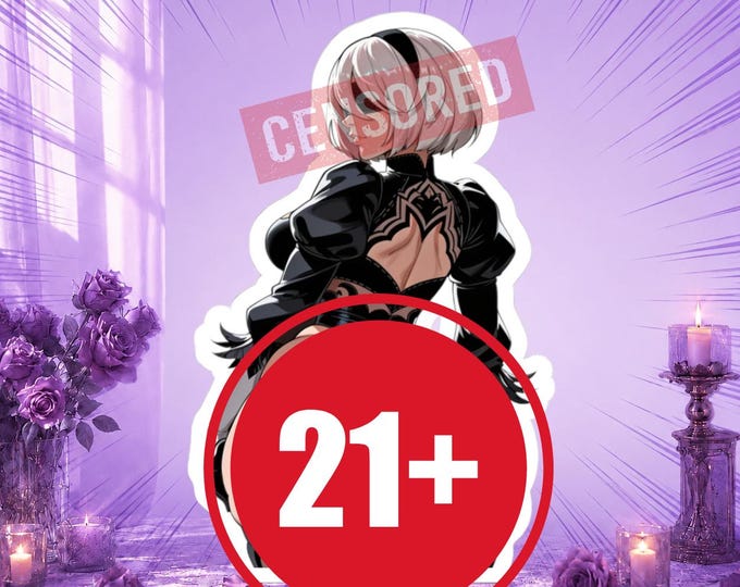 Sexy Anime Woman Butt Kiss-Cut Aufkleber | Vinyl-Laptop Aufkleber - Etsy.de