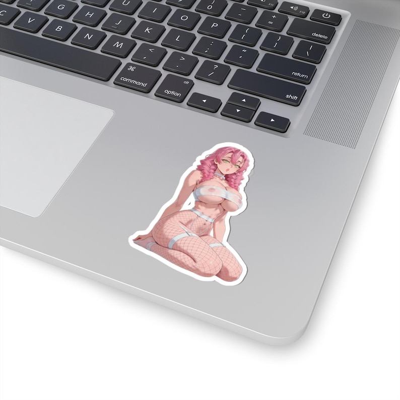 Pink Braided Anime Girl Sticker | Kiss-cut Sticker - Etsy Canada