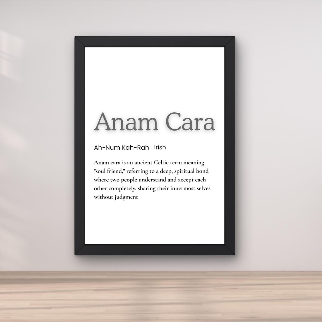Anam Cara Print - Etsy