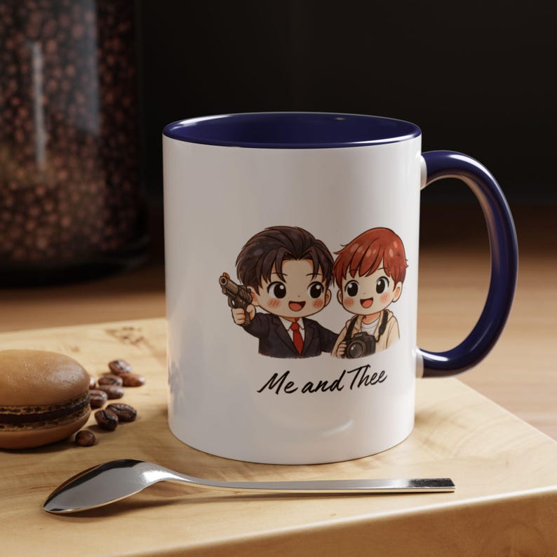 Me and Thee Inspired Cute Anime BL Couple Mug | Thai BL Fan Gift (11oz ...
