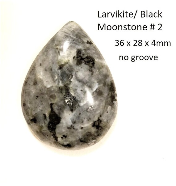 Jewelry Making & Beading Jewelry & Beauty Black Moonstone #6 Larvikite ...