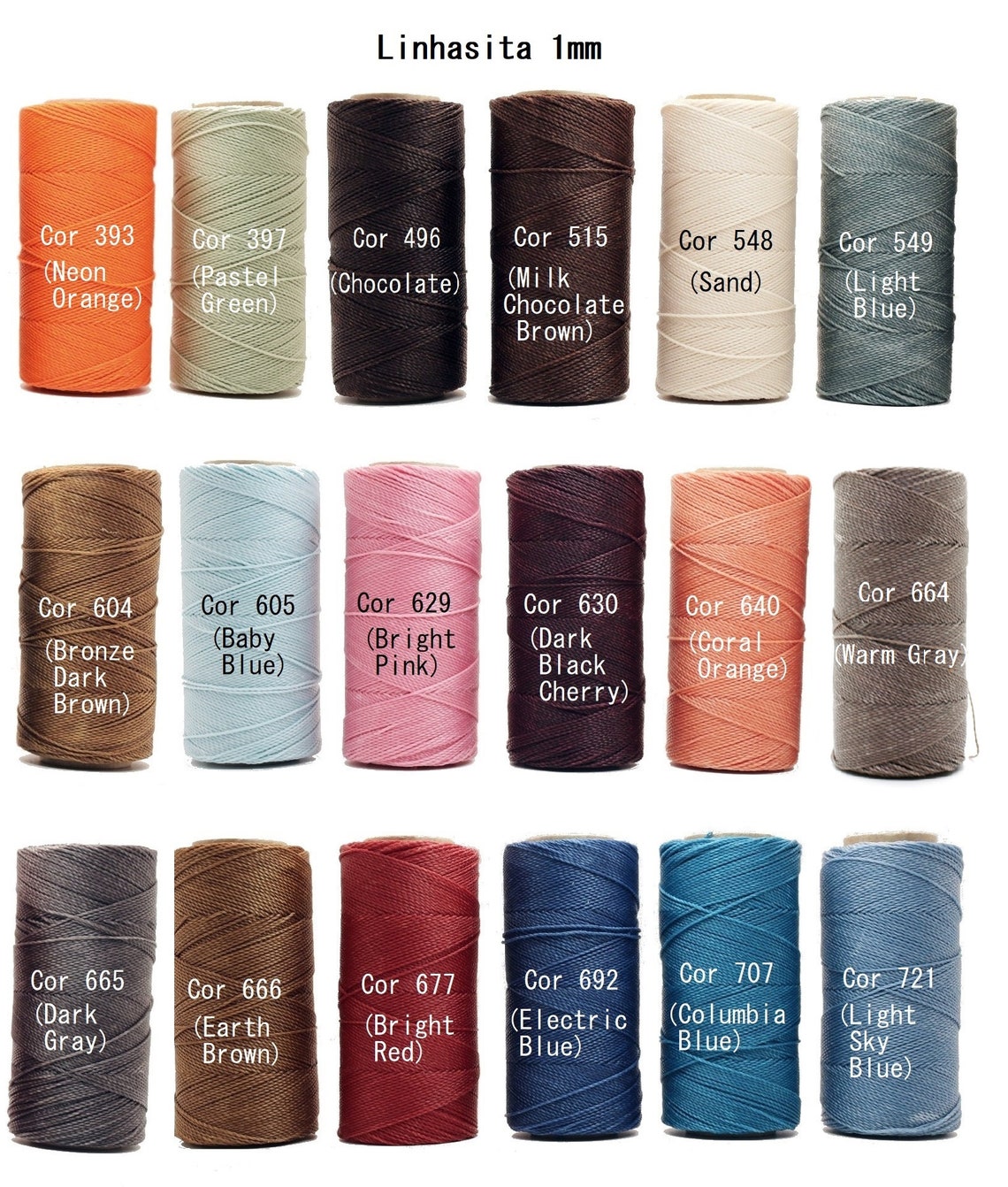 Buy Any 24 Linhasita Macrame Colors Whole Sale Discount - Etsy