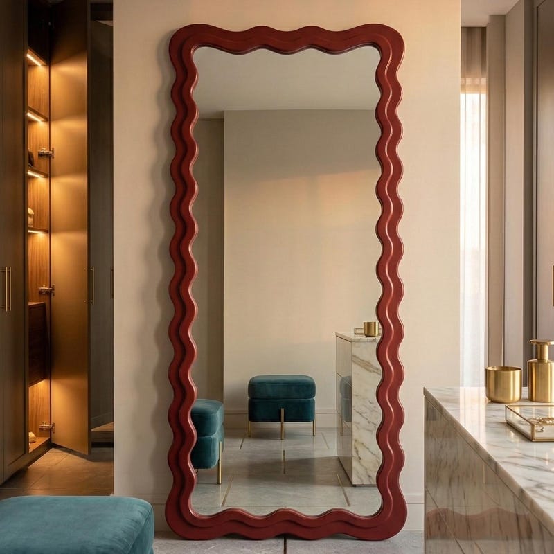 Wavy Mirror - Etsy