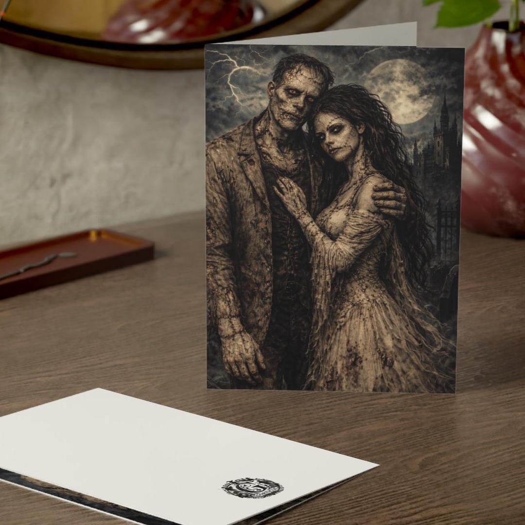 Made for Each Other| Frankenstein Valentine's Day Card - Etsy