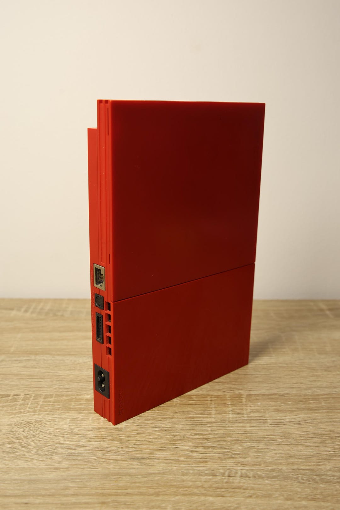 Playstation 2 (PS2) Slim Cinnabar Red - SCPH-90006 (220 Volt) Console ...