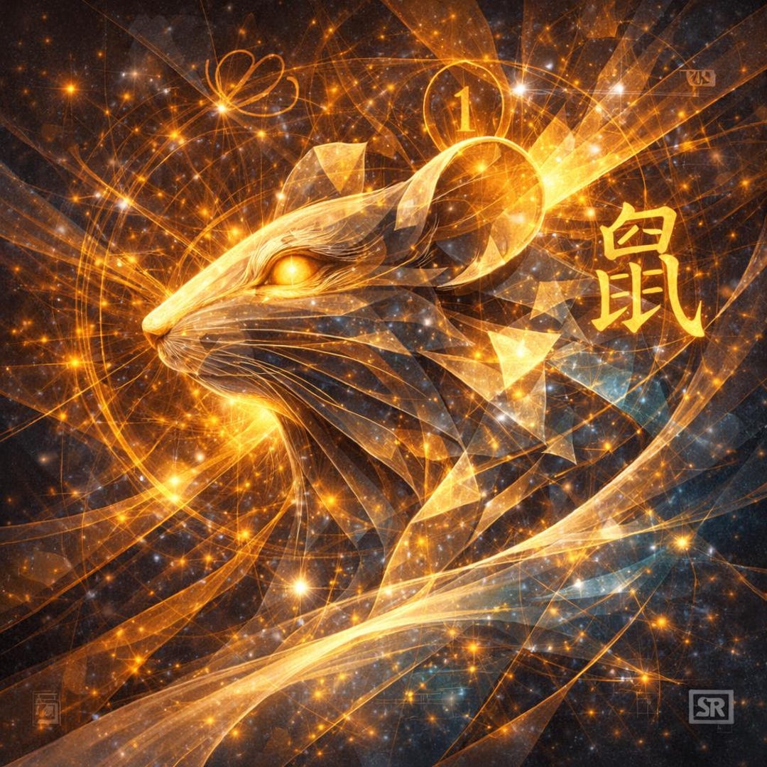 Chinese Zodiac Sign_rat the First Mind - Etsy