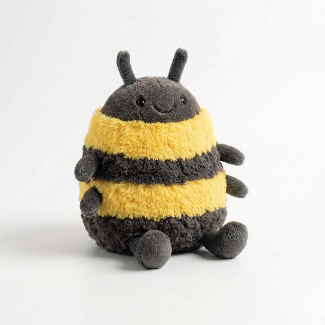 16cm Albee Honey Bee Plush - Super Soft Soothing Bee Toy - Gift for ...
