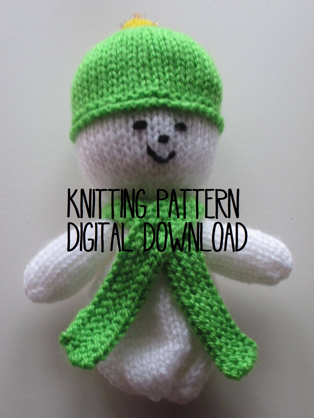 Chocolate Orange Snowman Knitting Pattern - DIGITAL DOWNLOAD - Etsy