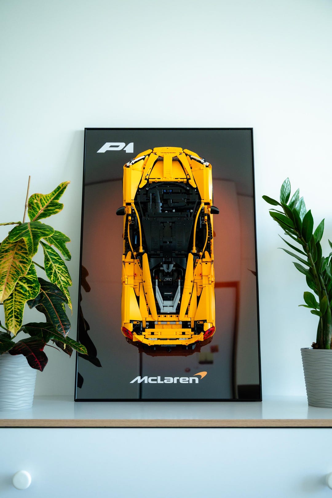 LEGO Technic Mclaren P1 Display Frame – Supercar Wall Art, LEGO ...