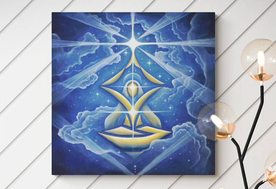 Shine Light - Painting Prints - Visionary Artwork by Tiffinity Art - Etsy
