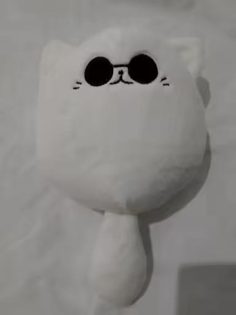 Gojo Cat Plush Toy – Kawaii JJK Anime Cat Plush, Soft Cute Fan ...