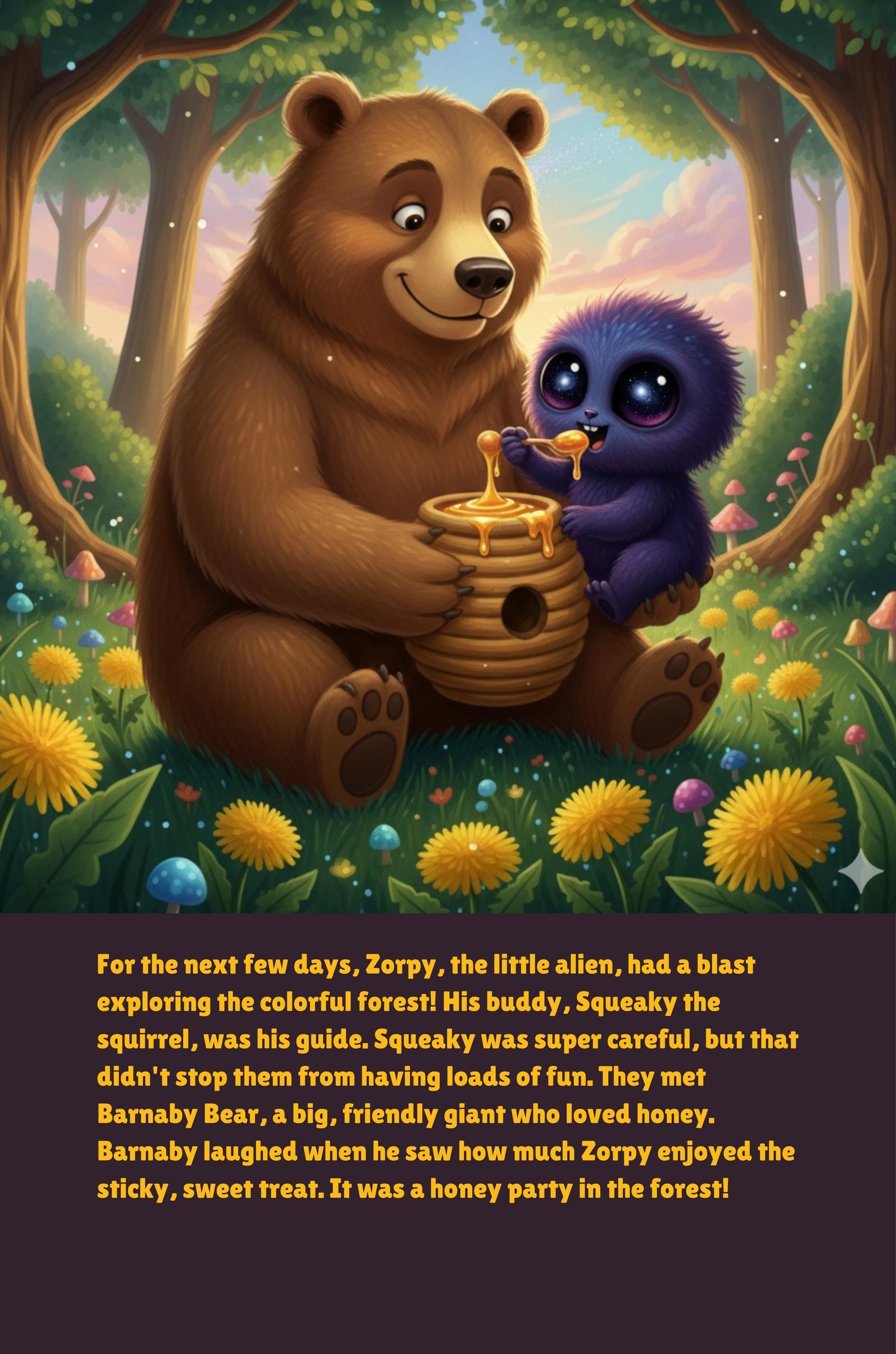 Buy Zorpy – the Alien Friendship Adventure | Printable Kids Story Book ...