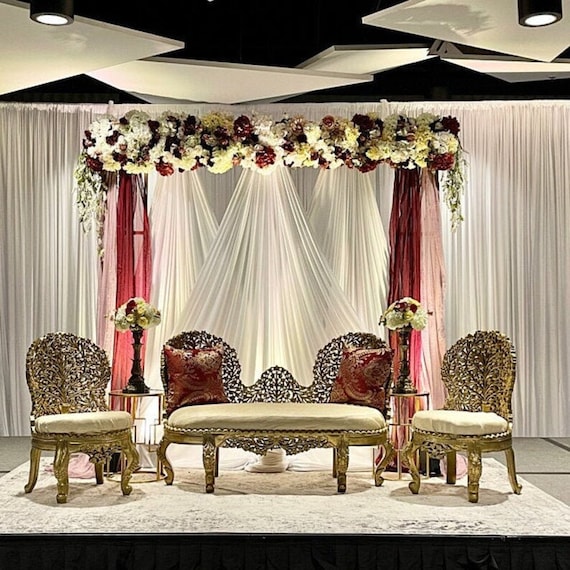 Wedding Arch Huppa Cheesecloth Dusty Pink Arbor Arch Chuppah | Etsy