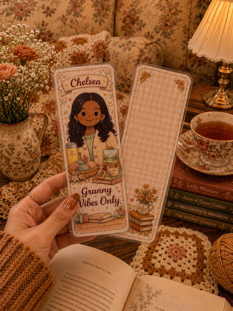 Personalized Reading Accessories | Book Lover Gift | 2x6in Bookmark - Etsy