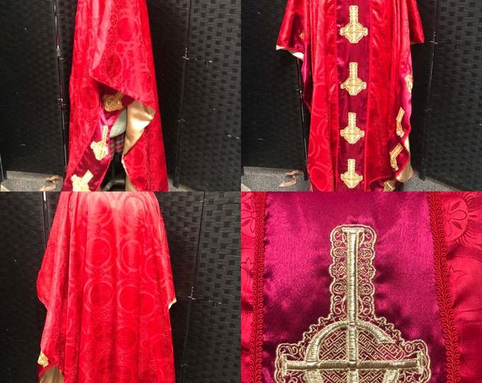 Unique One off Red Robe Inspired by Ghost Band - Etsy UK