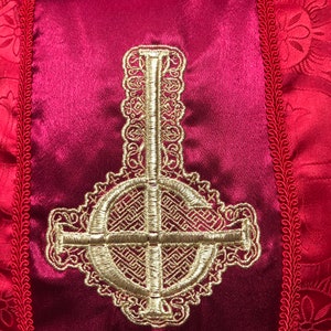 Unique One off Red Robe Inspired by Ghost Band - Etsy UK