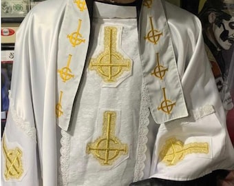 Papa Emeritus Iv Robe - Etsy