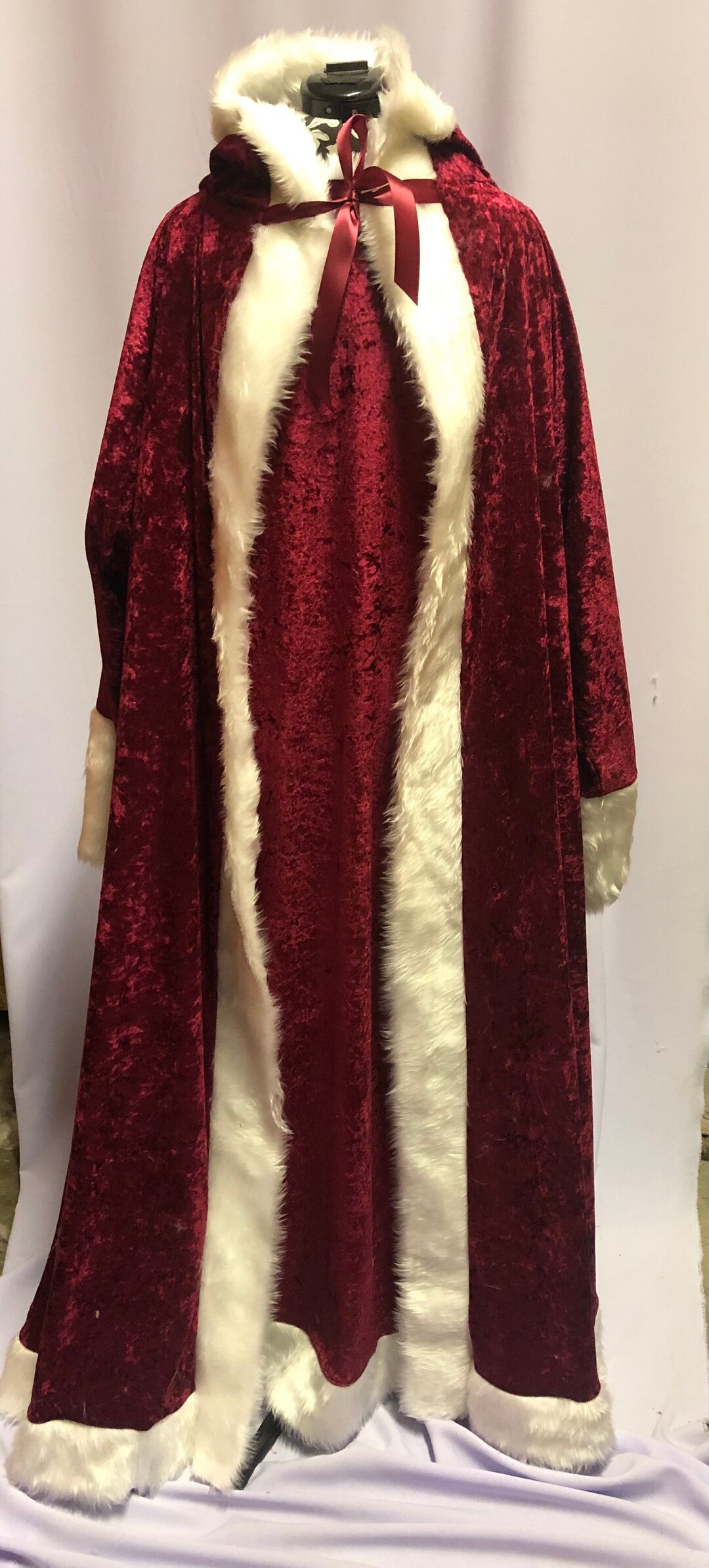 Ladies Mrs Santa Cloak and Dress - Etsy