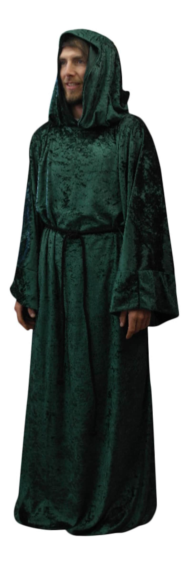 Merlins Medieval Closet Velvet Robe for Fancy Dress ,carnivals Mardi ...