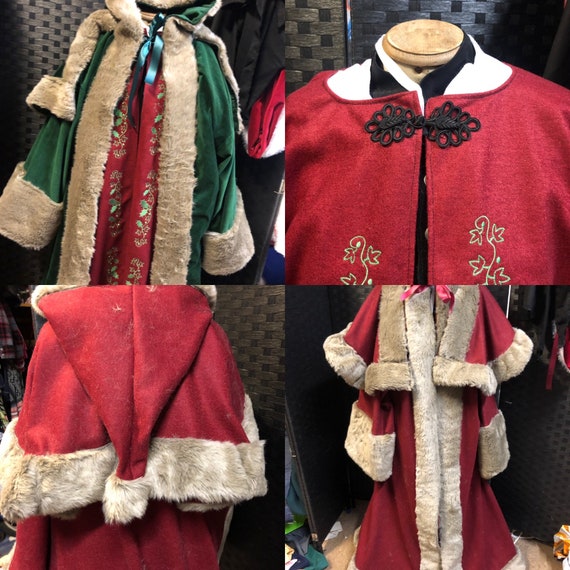 Olde World Victorian Father Christmas Robe - Etsy UK