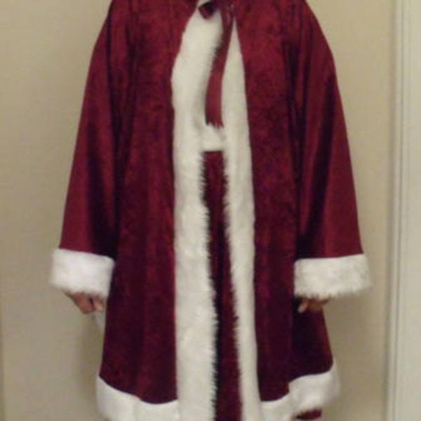 Mrs Claus Costume - Etsy