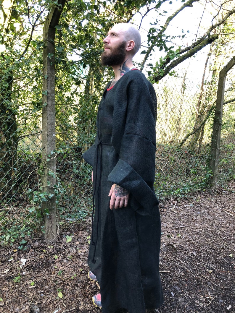 Faith Militant Game of Thrones Black Hessian Robe - Etsy UK