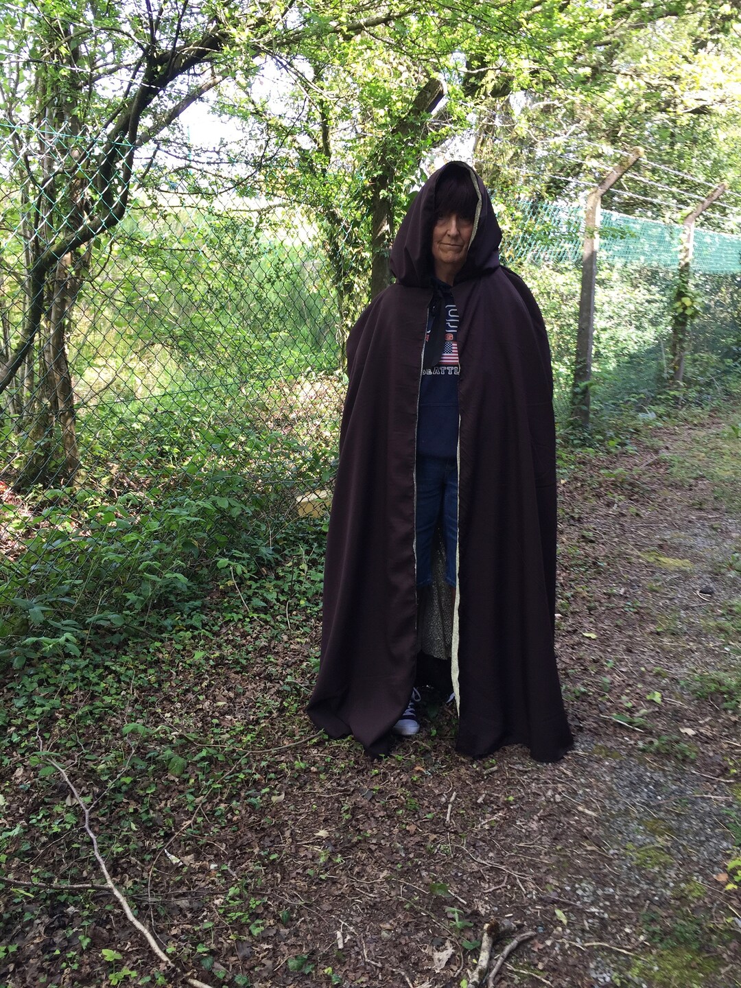Polyester cloak with sequinned lining - Etsy 日本